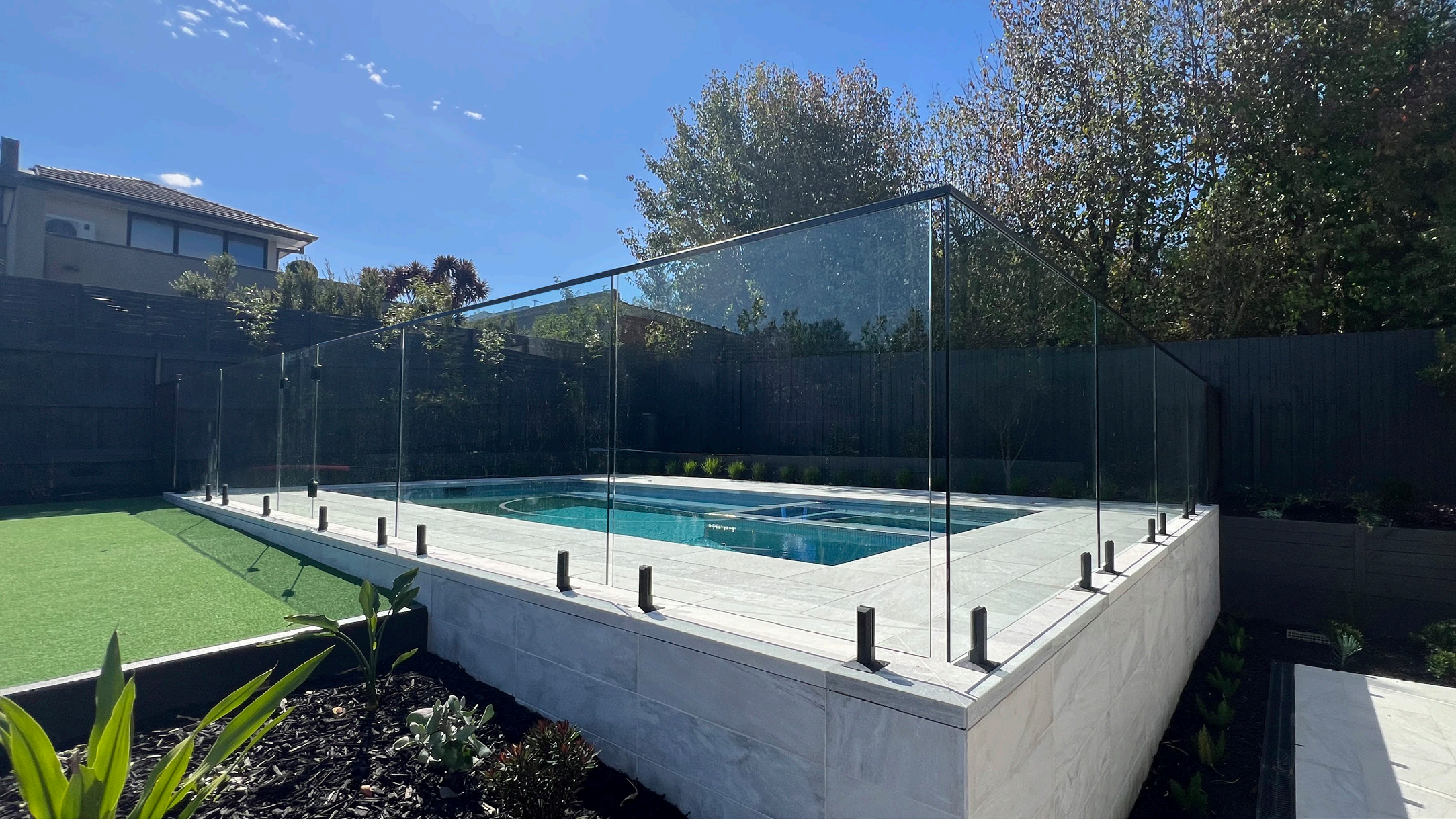 Aussie Backyard Renovation: Glass Pool Fence Spigots for Long-Lasting ...